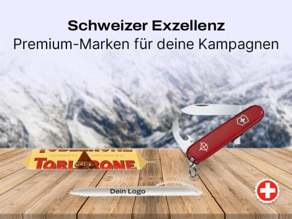 Schweizer Werbeartikel-Shop | Werbegeschenke mit Logo